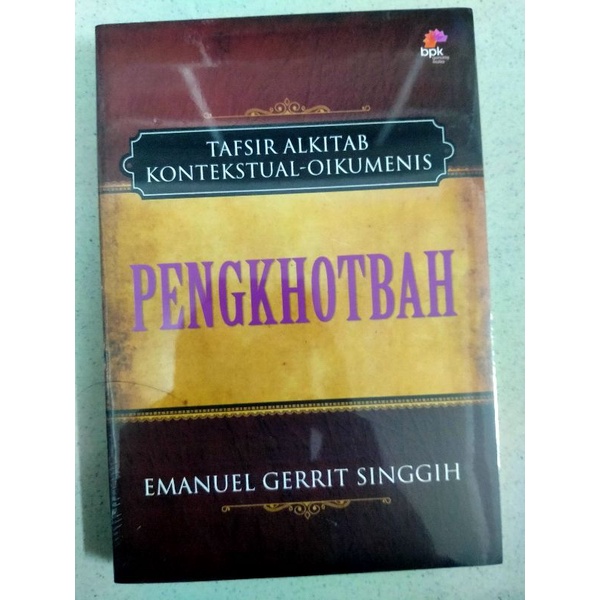 Jual Tafsir Alkitab Pengkhotbah - Emanuel Gerrit Singgih | Shopee Indonesia