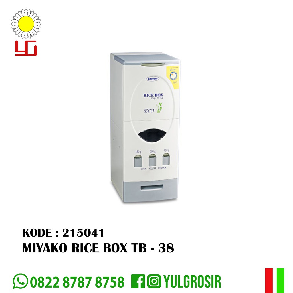 Jual RICE BOX MIYAKO TB 38 | Shopee Indonesia