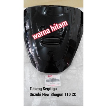 Jual TEBENG SEGITIGA DEPAN NEW SHOGUN 110 WARNA HITAM | Shopee Indonesia
