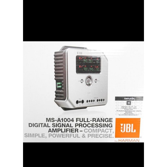 Jual JBL MS A 1004 CLASS D power 4 channel | Shopee Indonesia