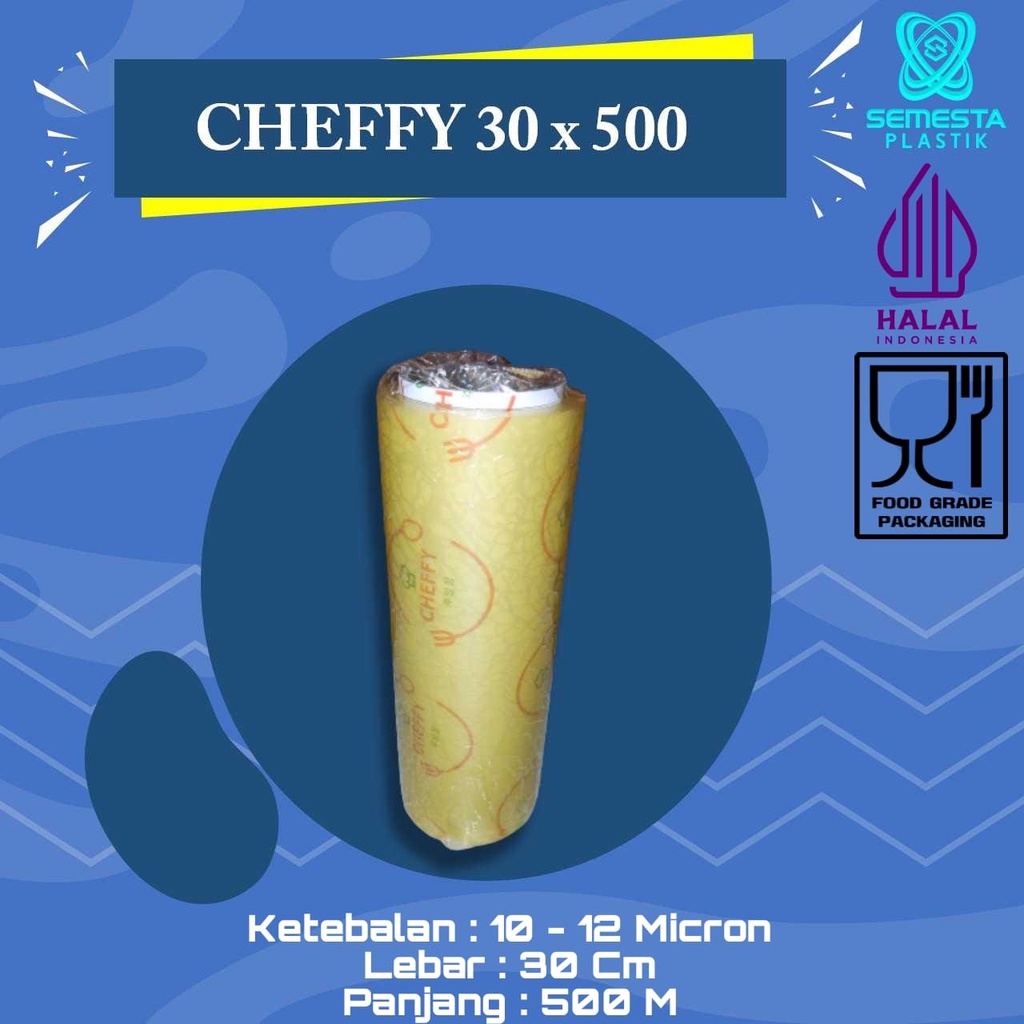 Jual CHEFFY PLASTIC WRAPPING UKURAN 30 | Shopee Indonesia