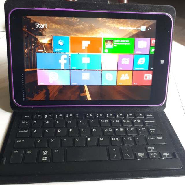 Jual Hawlett Packard (HP) Stream 8 tablet PC with keyboard bluetooth ...