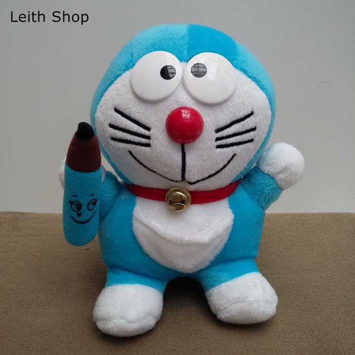 Jual Boneka Doraemon Pensil Nobita Dorami Plush Doll Dorayaki Kartun ...