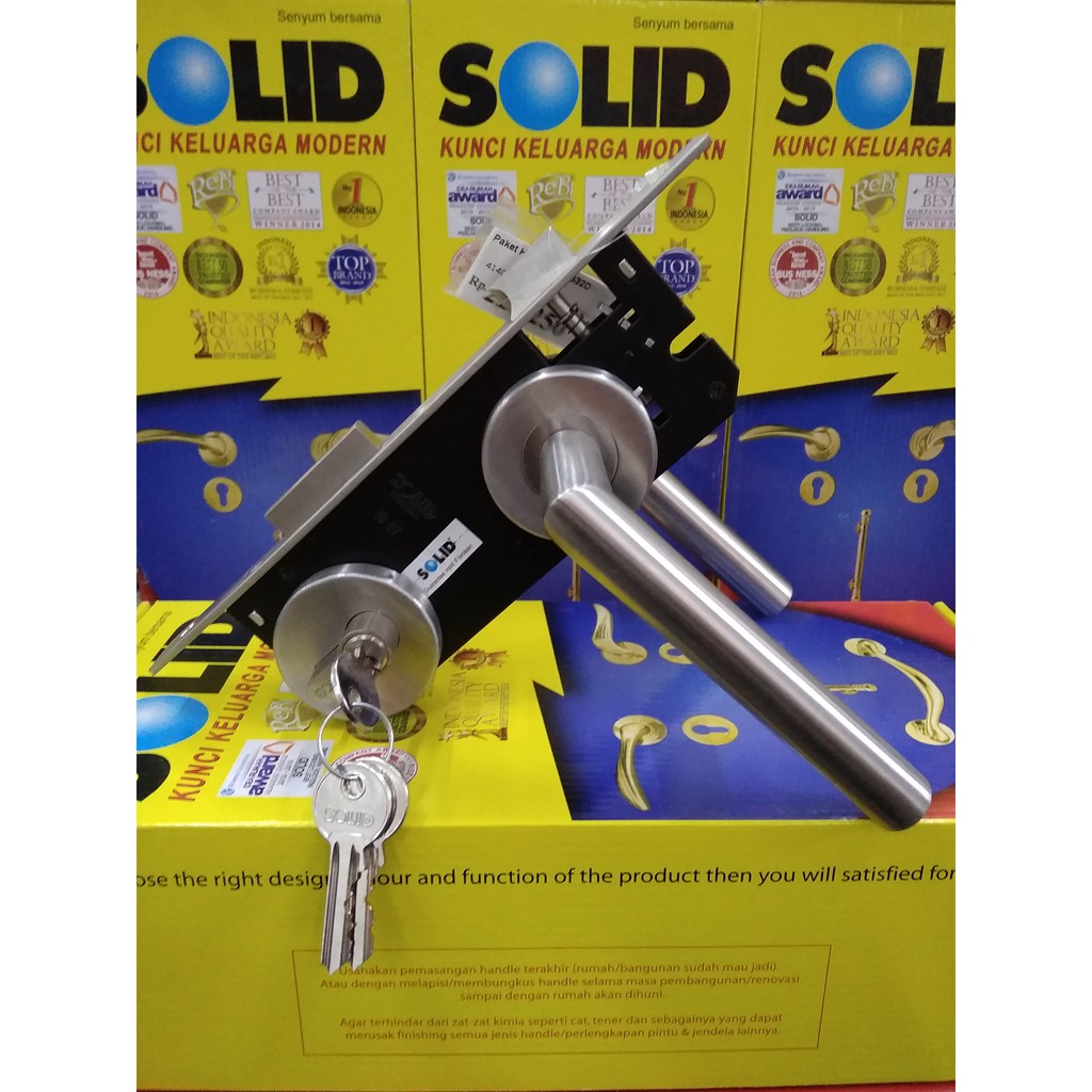 Jual SOLID HANDLE PAKET HRE 61.41 US32D | Shopee Indonesia