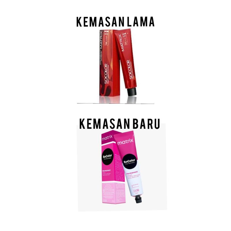 Jual MATRIX SOCOLOR WARNA TERANG (CAT RAMBUT) / PAKET MATRIX SOCOLOR ...