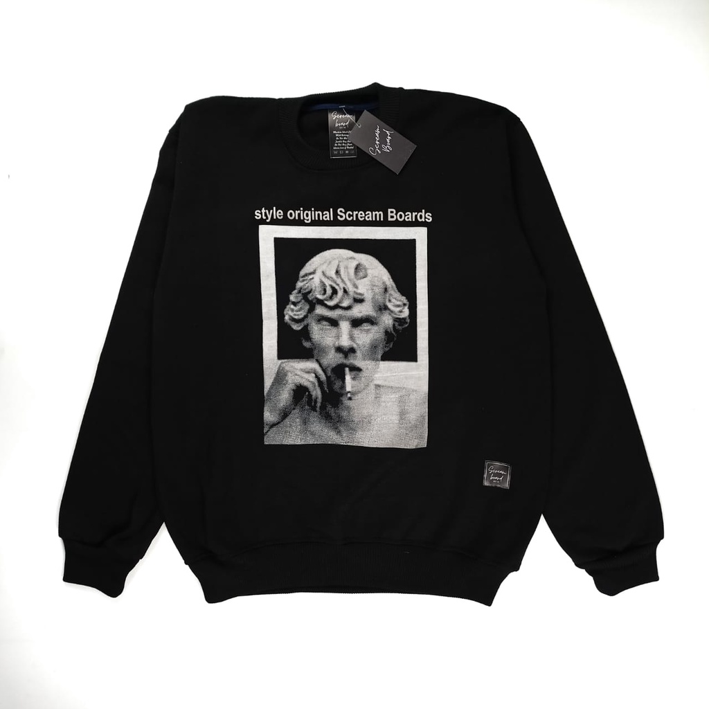 Jual Sweatshirt Sweater Sweter Sweeter Switer Crewneck Screamboard ...