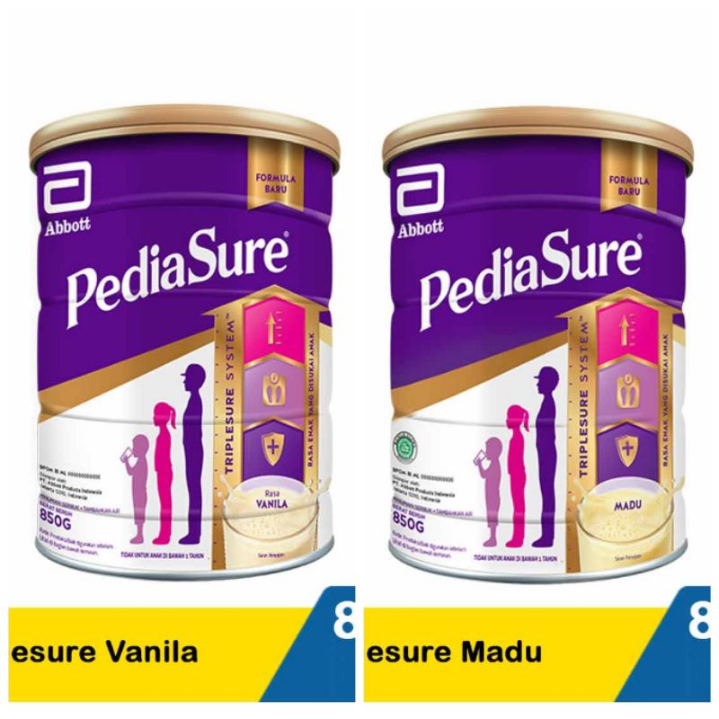 Jual Pediasure Triplesure Madu / Vanila 850G | Shopee Indonesia