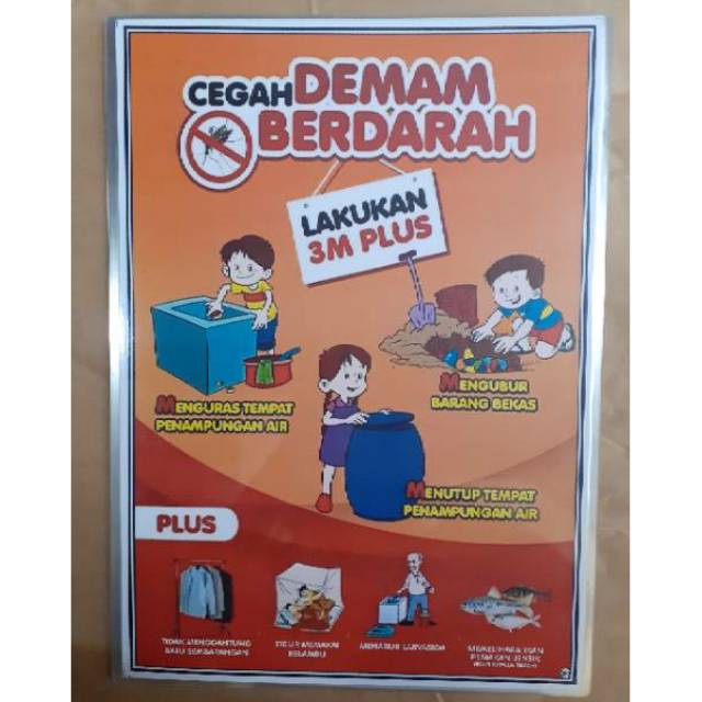 Jual (200) POSTER CEGAH DEMAM BERDARAH | Shopee Indonesia