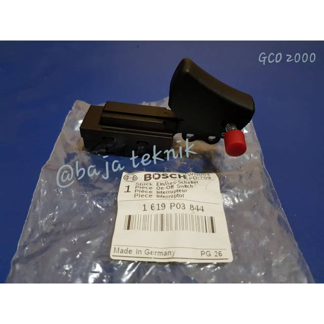 Jual SWITCH / On-Off Mesin Potong Besi GCO 2000 BOSCH | Shopee Indonesia