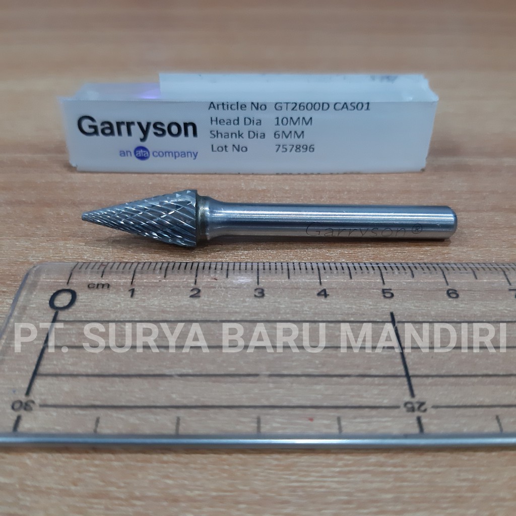 Jual GARRYSON ROTARY CARBIDE BURR GT2600D | Shopee Indonesia
