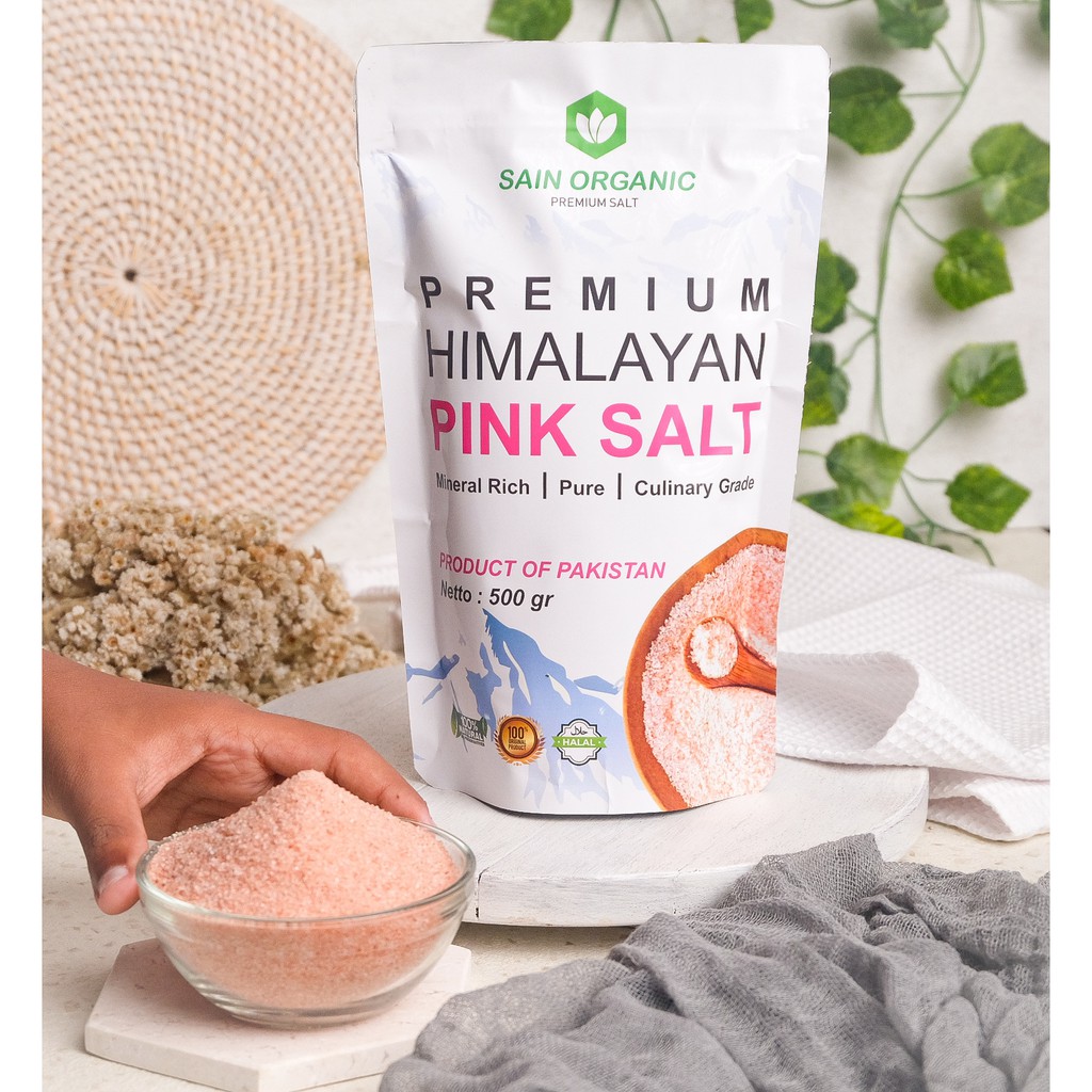 Jual Garam Himalaya Original 500 gram Asli Organik Himalayan Salt ...