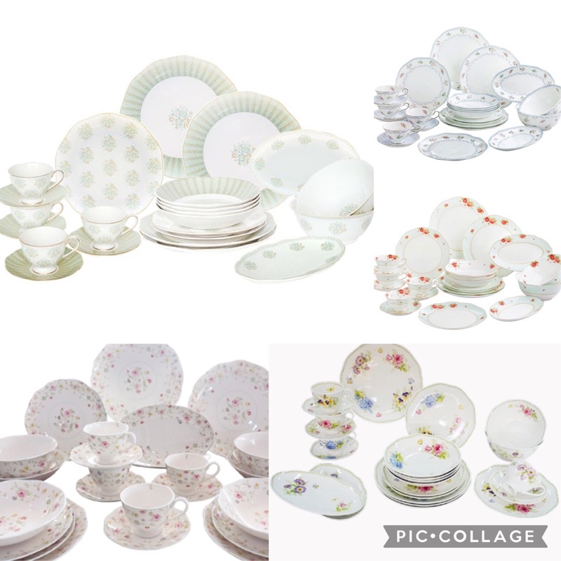 Jual Saint James Dining Set 24pcs Premium Tableware piring mangkok ...