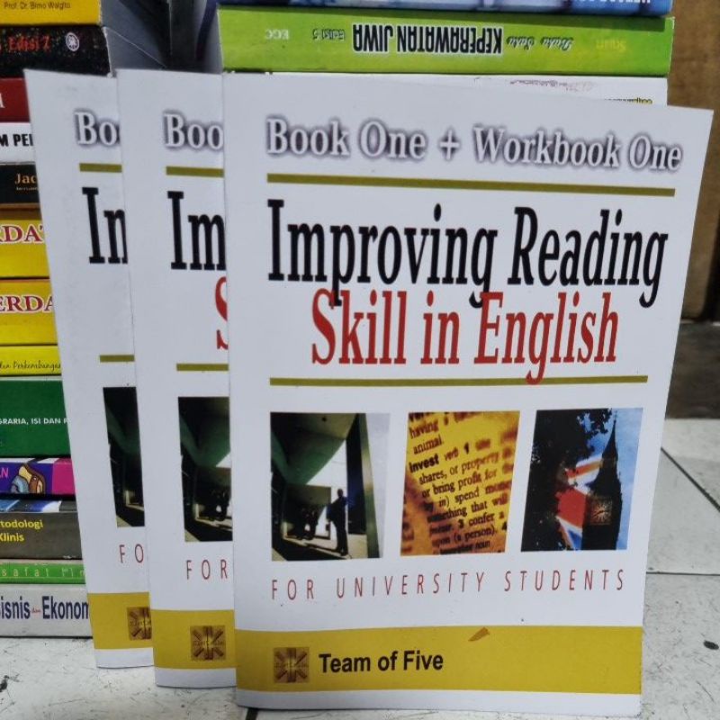Jual Book One + Workbook One, Improving Reading Skill in English ...