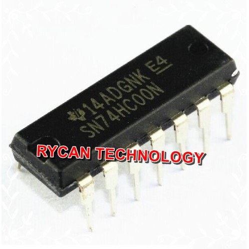 Jual IC 74HC00 SN74HC00 7400 | Shopee Indonesia