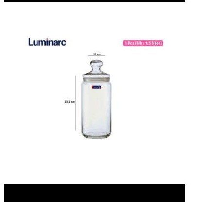 Jual Luminarc Toples Pot Club Clear 1, 5 liter 12252 | Shopee Indonesia