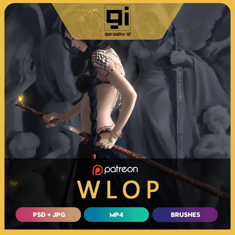 Jual WLOP - SIN COMPLETE VIDEO+PSD+JPG+BRUSH | Shopee Indonesia