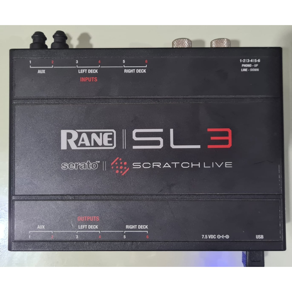 Jual Soundcard DJ Rane SL 3 Serato DJ Pro Scartch Live Rane SL3 For ...