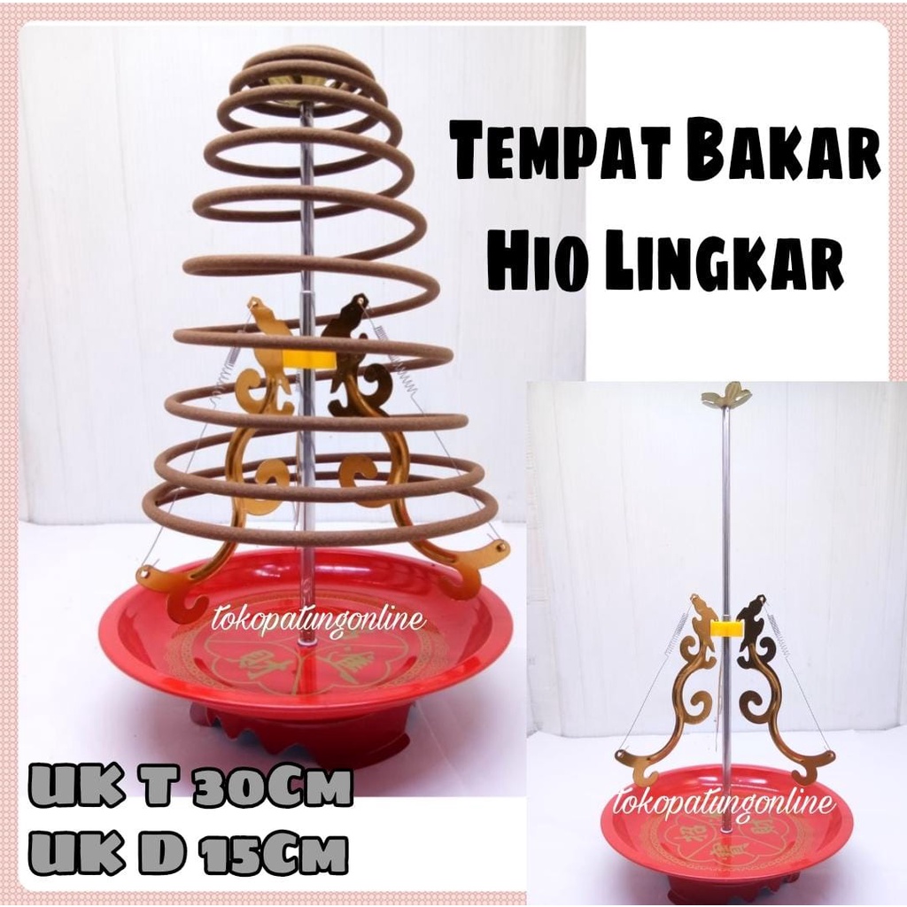 Jual Hiolo Tempat Dupa Lingkar 12/24 Jam Naga 01 | Shopee Indonesia