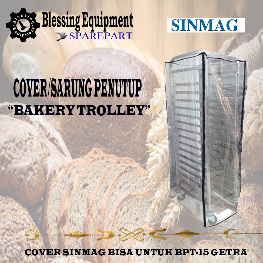 Jual Cover / Sarung Penutup Bakery Trolley SINMAG | Shopee Indonesia