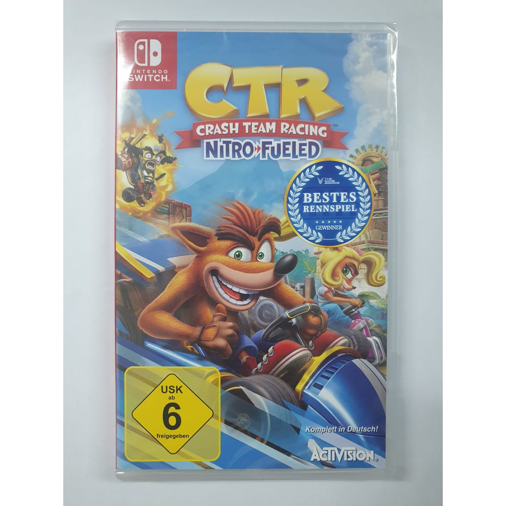 Jual Kaset Switch CTR Crash Team Racing Nitro Fueled | Shopee Indonesia