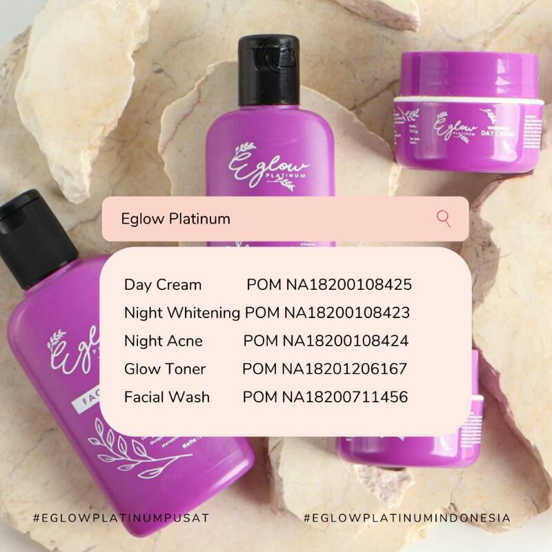 Jual EGLOW PLATINUM BEAUTY SKINCARE | Shopee Indonesia