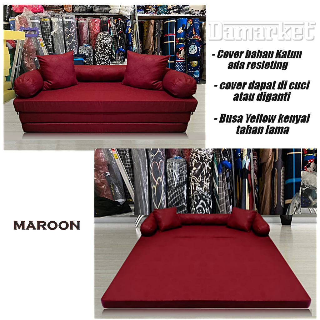 Jual Batik Kasur Lipat Lantai Ranjang Sofa Bed Interior Ruang Keluarga ...