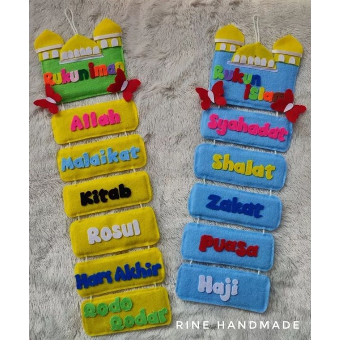 Jual Gantungan Rukun Iman dan Islam | Shopee Indonesia