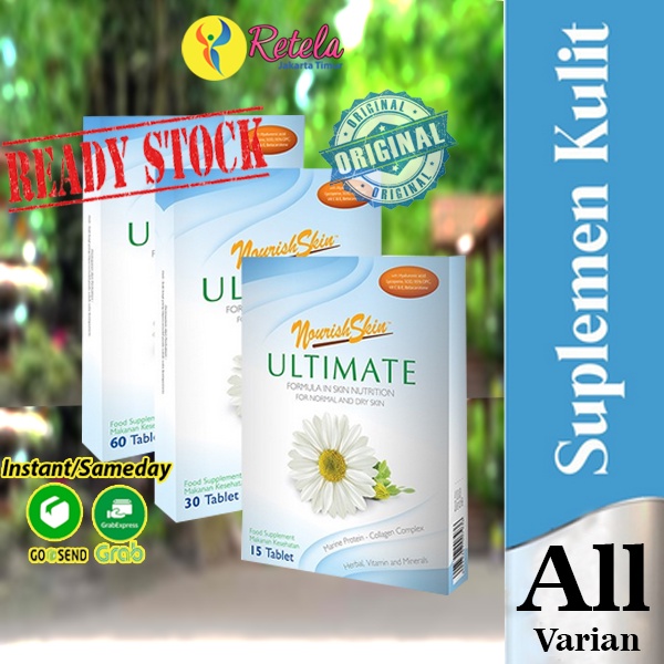 Jual Nourish Skin Ultimate 15, 30 & 60 Tablet /New Formula / Vitamin ...