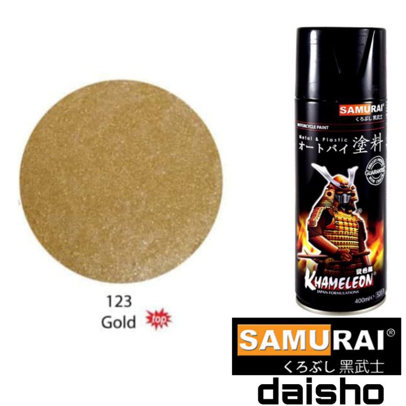 Jual samurai paint 400cc semua warna standard color's cat semprot spray pilok pilox samuraipaint ...