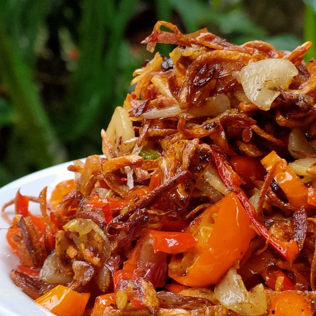 Jual sambal embe bali terenak pedas gurih 170 gram - sambel embe asli ...