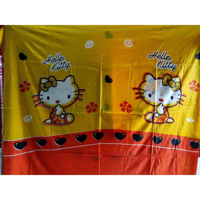 Jual kain Bali karakter hello kitty | Shopee Indonesia