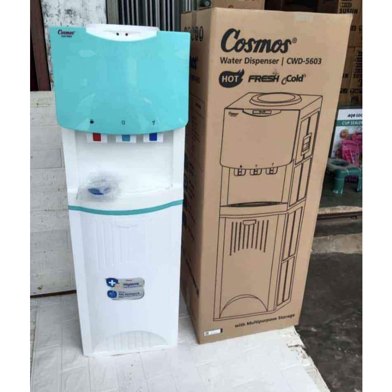 Jual Dispenser Cosmos CWD-5603 Galon Atas (Hot-Fresh-Cold ) 3 Kran ...