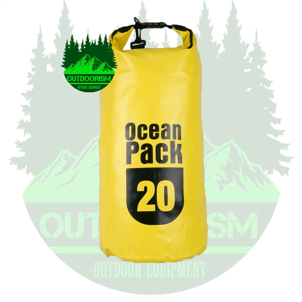 Jual DRY BAG 20 LITER | WATERPROOF BAG OCEAN PACK | TAS ANTI AIR | Shopee Indonesia