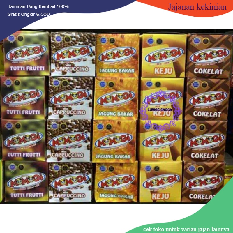 Jual momogi isi 20pcs-camilan enak-makanan ringan-jajanan jadul-jajanan ...