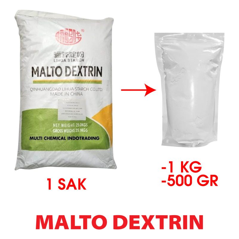 Jual Maltodextrine (1kg dan 500 kg) | Shopee Indonesia