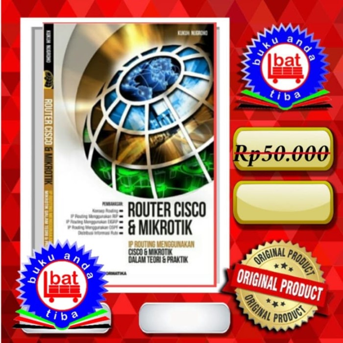 Jual internet-komputer- router cisco dan mikrotik ip routing ...