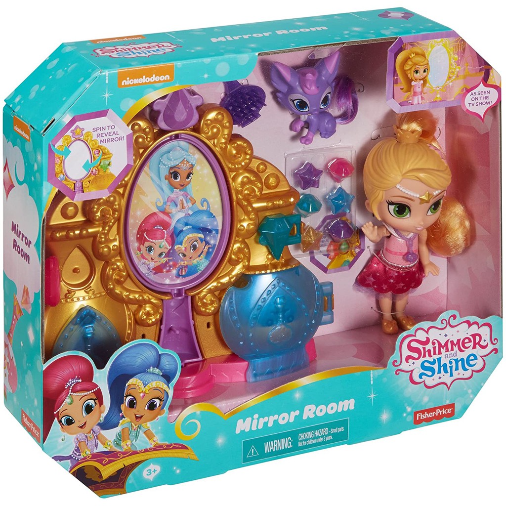 Jual Shimmer & and Shine Boneka Mirror Room Playset Original Fisher ...