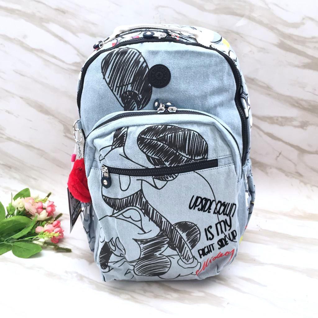 Jual Tas Ransel Kipling Disney Mickey Mouse Seoul GO Large Backpack ORI ...