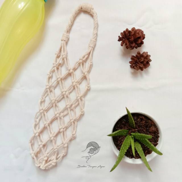 Jual Macrame Bottle Holder 600ml - 1liter, Tas Tumblr, Pouch Botol ...