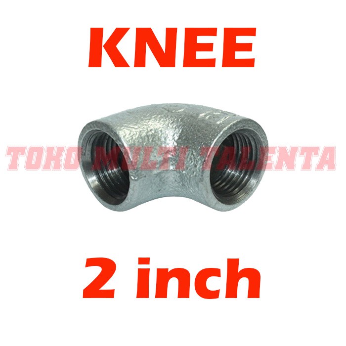 Jual Knee 2" Besi / Keni 2 Inch Galvanis / Knie / Elbow Besi Galvanis ...