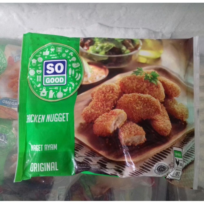Jual So good chicken nugget original 400 gr | Shopee Indonesia