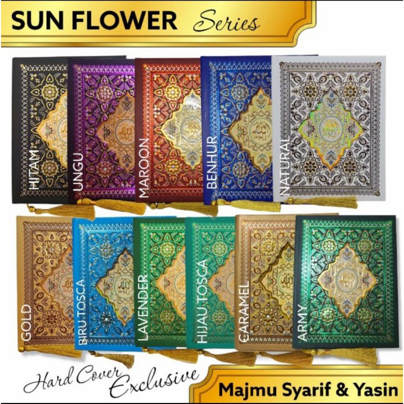 Jual BUKU YASIN | HARD COVER | SUN FLOWER SERIES | ARTPAPER | Shopee ...