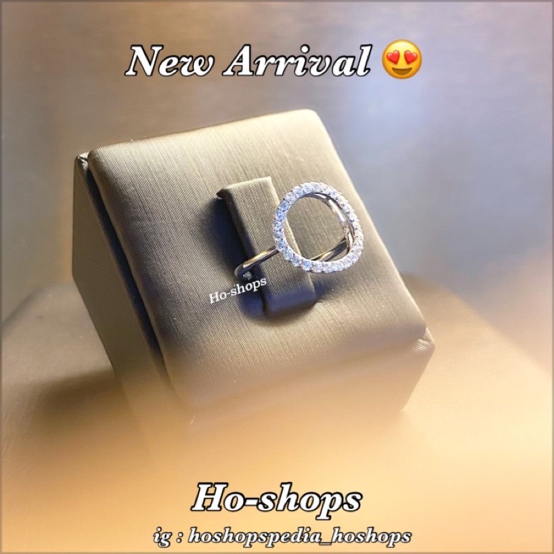 Jual cincin model korea mas putih 75% asli emas | Shopee Indonesia