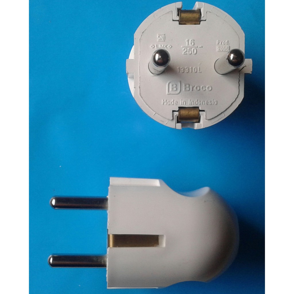Jual Two Pole Plug with Earth BROCO 13310 | Shopee Indonesia