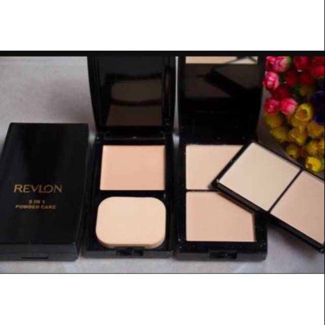 Jual Bedak Revlon 5in1 foundation & powder | Shopee Indonesia