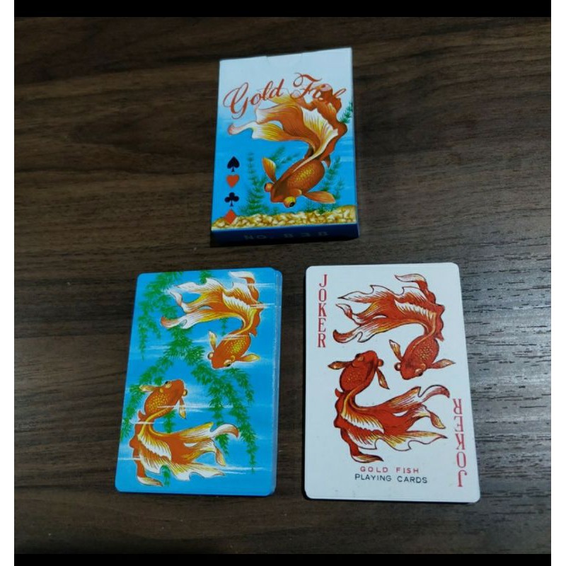 Jual Kartu Remi Goldfish / Kartu mainan goldfish /playing card ( 1 ...