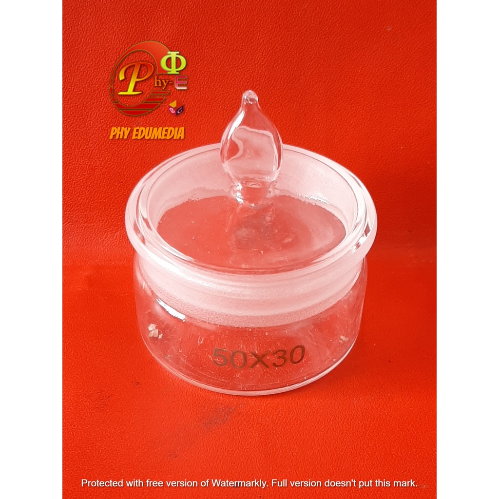 Jual Botol Timbang 50 x 30 mm / Weighing Bottle Low Form With Glass ...