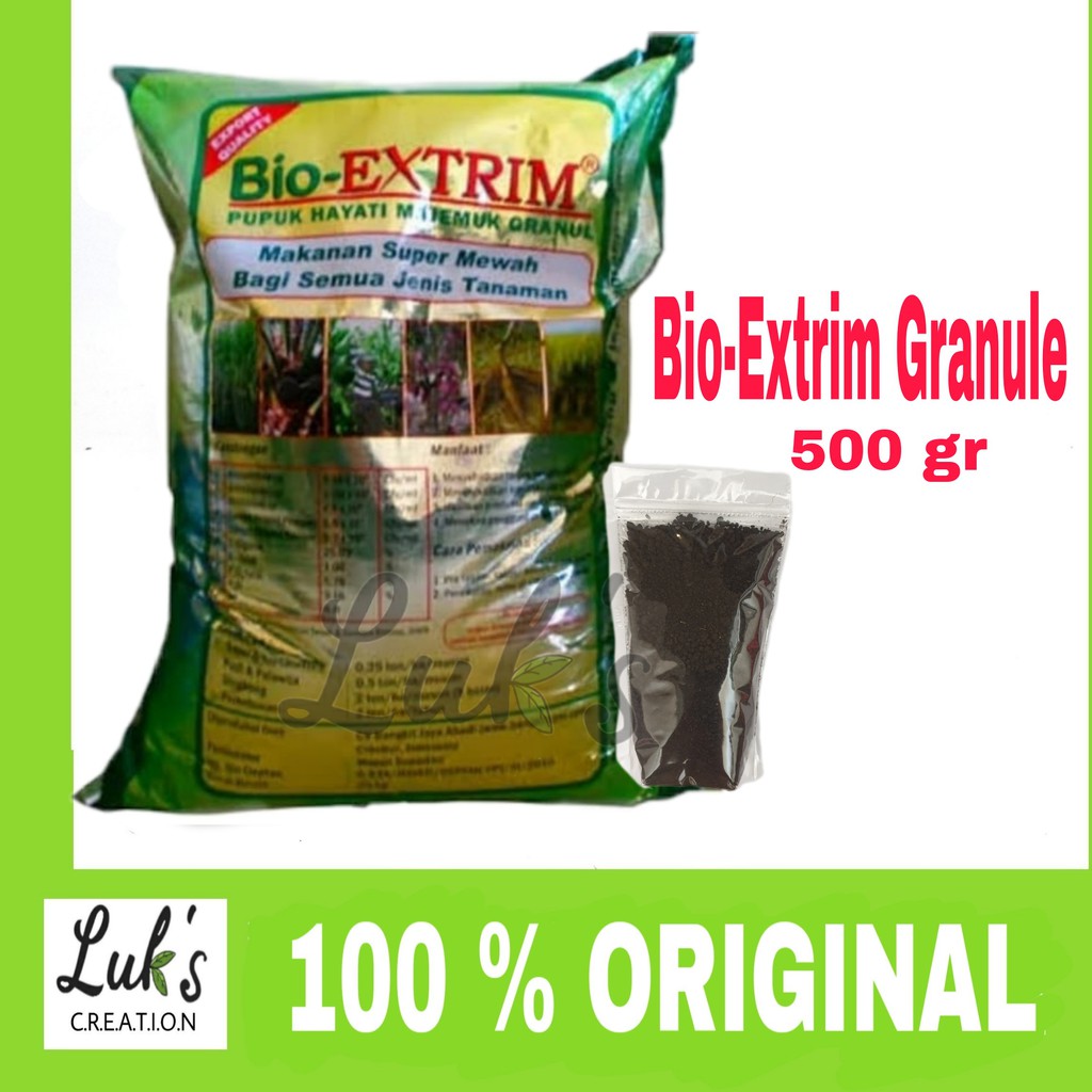 Jual BIO EXTRIM pupuk organik hayati granule bio-extrim pupuk tanaman ...