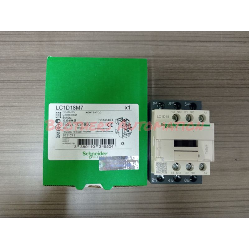 Jual Contactor LC1D18M7 Schneider | Shopee Indonesia