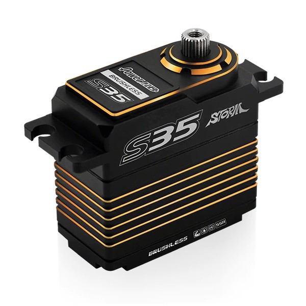Jual Power HD S35 Storm 35kg 0.070s High Voltage Metal Gear Brushless ...
